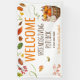 Thanksgiving Potluck Welcome Sign Banner | Zazzle