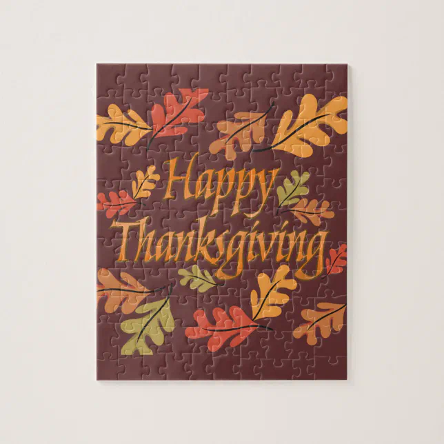 Thanksgiving Puzzle | Zazzle