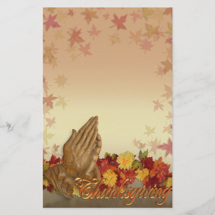 Thanksgiving stationery or menu | Zazzle
