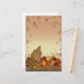 Thanksgiving stationery or menu | Zazzle