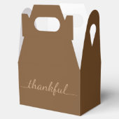 Thanksgiving Thankful takeout container box | Zazzle