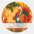 Thanksgiving Cornucopia Sticker | Zazzle.com