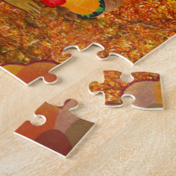 thanksgiving turkey jigsaw puzzle | Zazzle