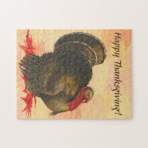 Thanksgiving Turkey Jigsaw Puzzle | Zazzle