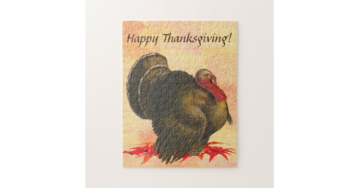 Thanksgiving Turkey Jigsaw Puzzle | Zazzle