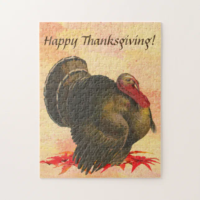 Thanksgiving Turkey Jigsaw Puzzle | Zazzle