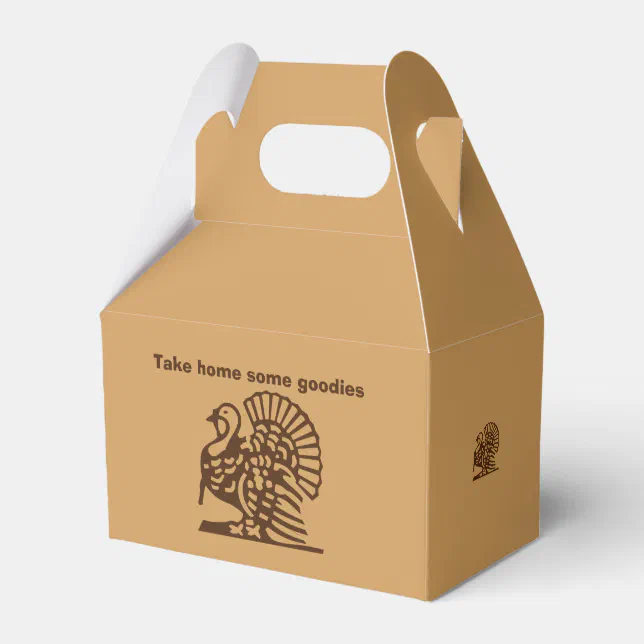 "Thanksgiving Turkey" Leftover Box | Zazzle