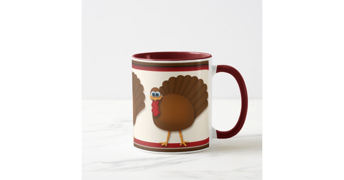 Thanksgiving Turkey Mug | Zazzle