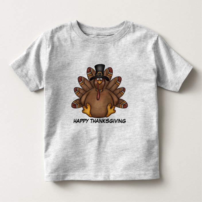 Thanksgiving Turkey T-shirt | Zazzle.com