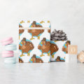 Thanksgiving Turkey wrapping paper | Zazzle