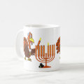 Thanksgivukkah Turkey Lighting Menorah Coffee Mug | Zazzle