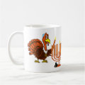 Thanksgivukkah Turkey Lighting Menorah Coffee Mug | Zazzle