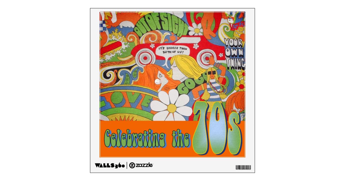 That 70s Wall Decal | Zazzle