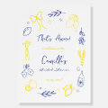 That's Amore Hand Drawn Italian Lemon Welcome Sign | Zazzle
