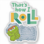 That's How I Roll Sticker | Zazzle