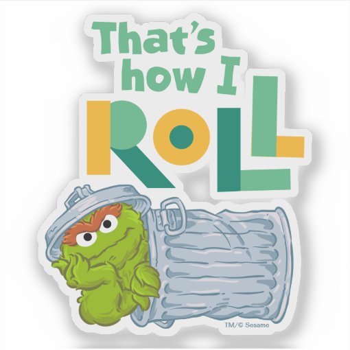 That's How I Roll Sticker | Zazzle
