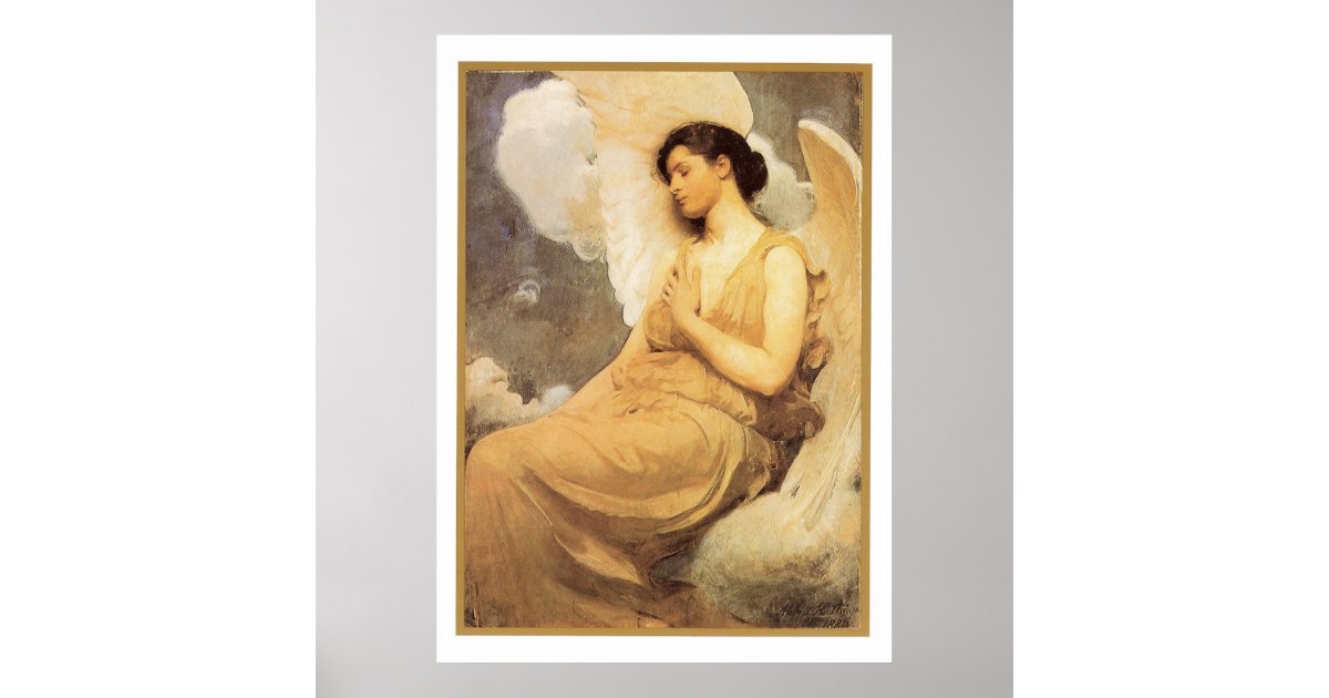 Thayer’s Winged Figure Poster | Zazzle