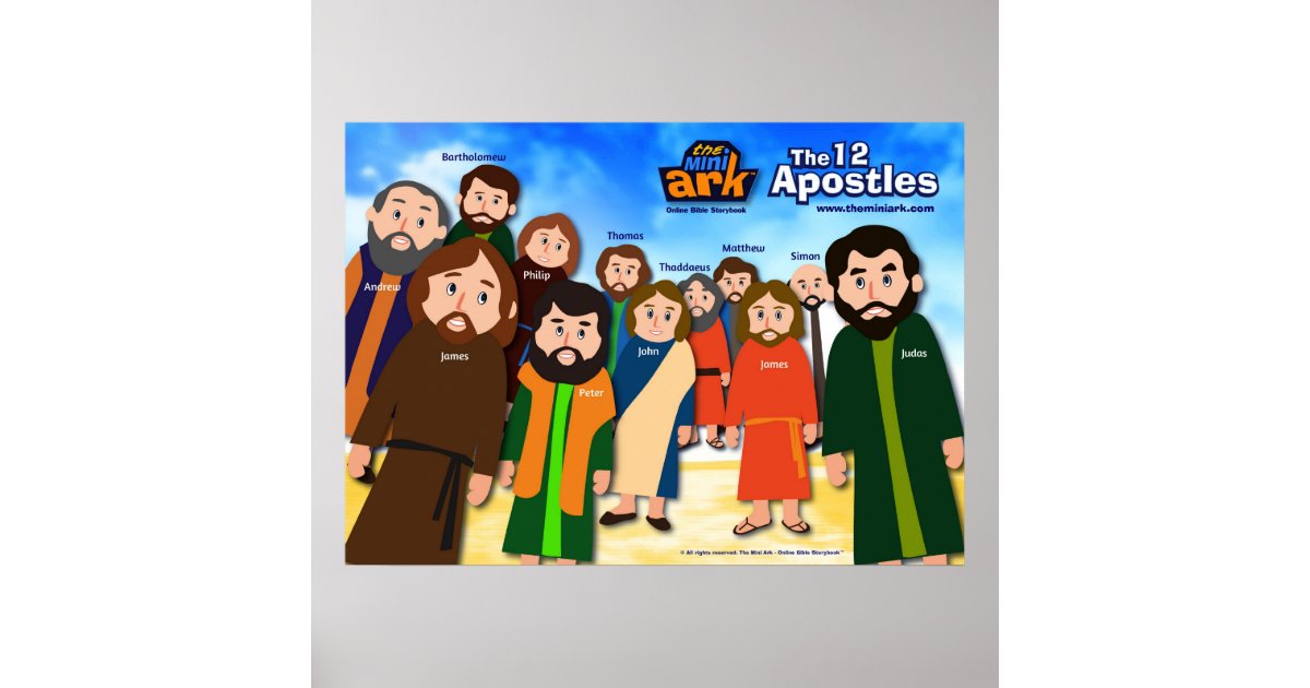 The 12 Apostles Poster | Zazzle