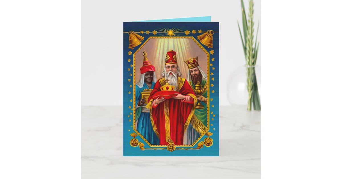 The 3 kings holiday card | Zazzle