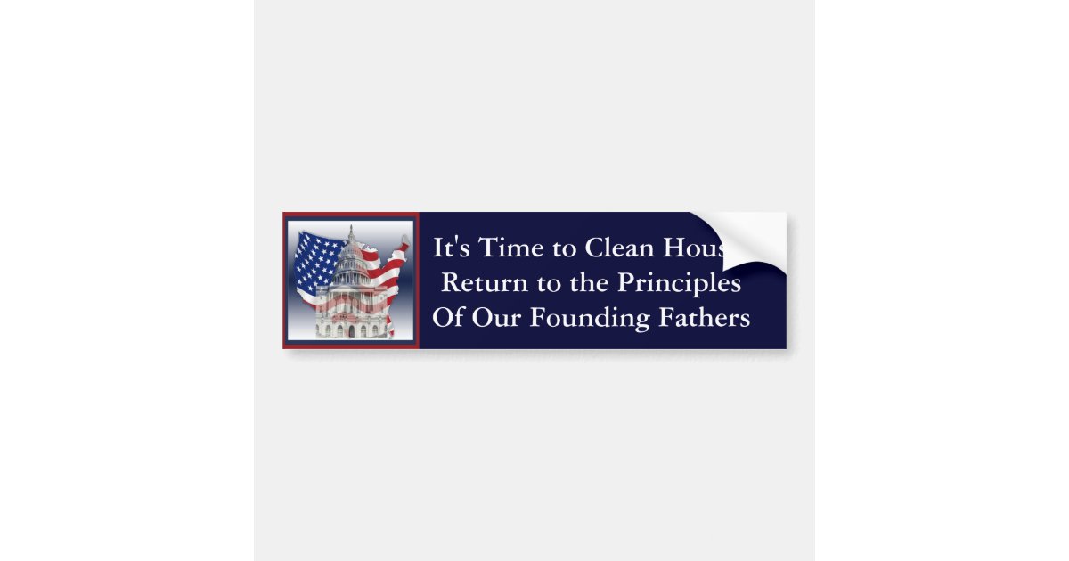 The 9-12 Project Bumper Sticker | Zazzle