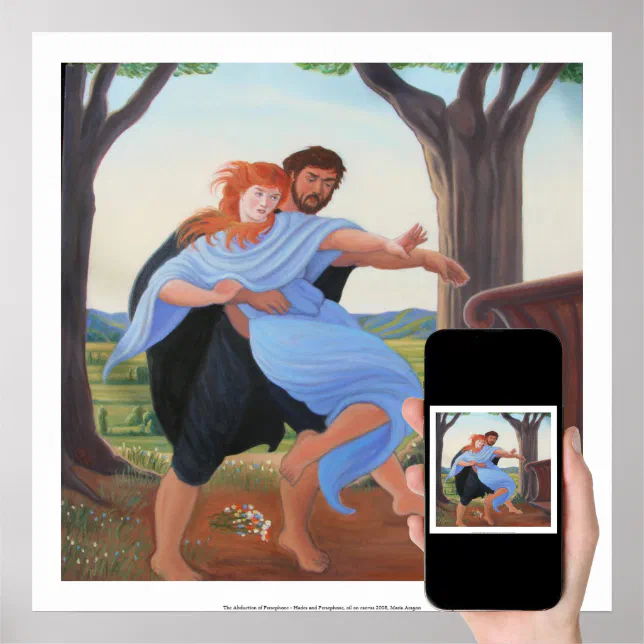 The Abduction of Persephone Poster | Zazzle