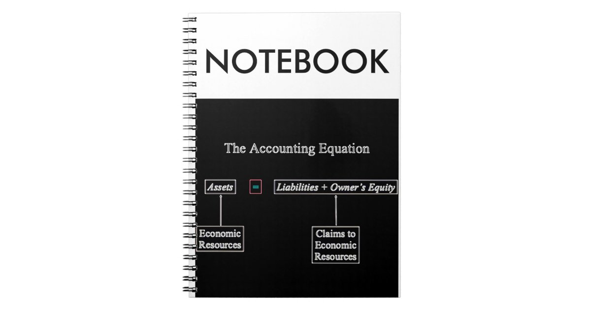 "The Accounting Equation" Notebook | Zazzle