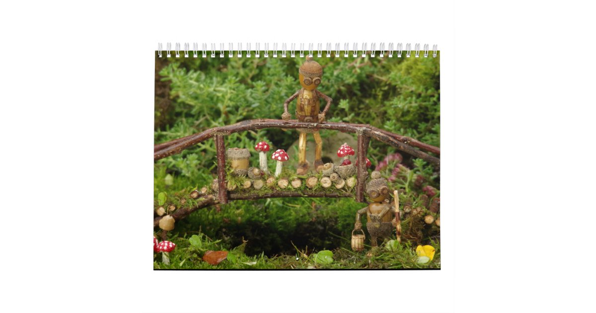 The Acorn People of Shirebrook Valley2022 calendar | Zazzle
