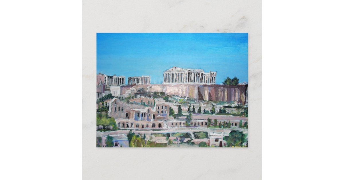 The Acropolis, Athens Postcard | Zazzle
