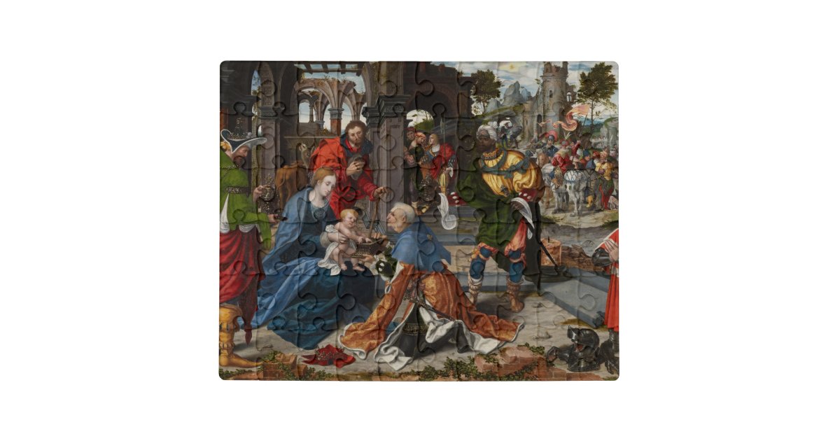 The Adoration of the Magi Jigsaw Puzzle | Zazzle