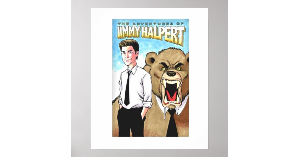 The adventures of Jimmy Halpert Poster | Zazzle