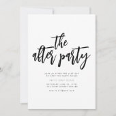 The After Party Wedding Party Invitation | Zazzle
