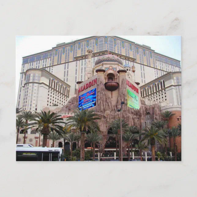 The Aladdin, Las Vegas Postcard | Zazzle