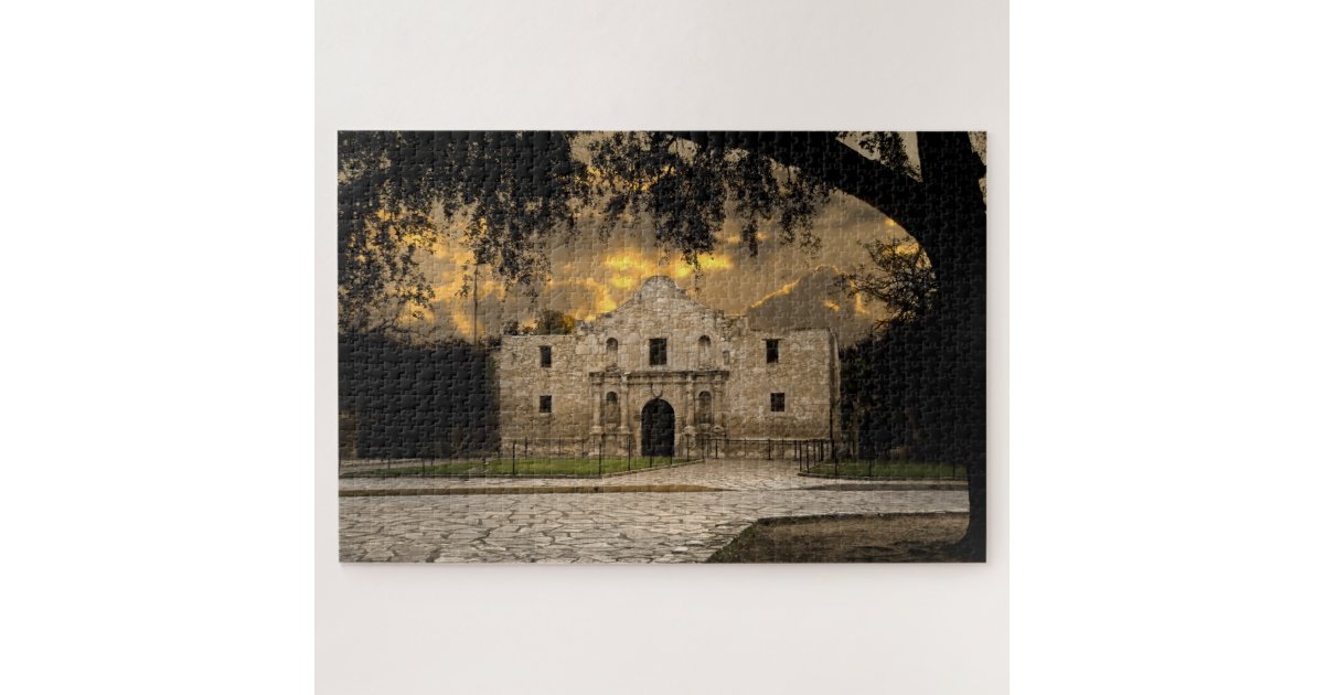 The Alamo Jigsaw Puzzle | Zazzle