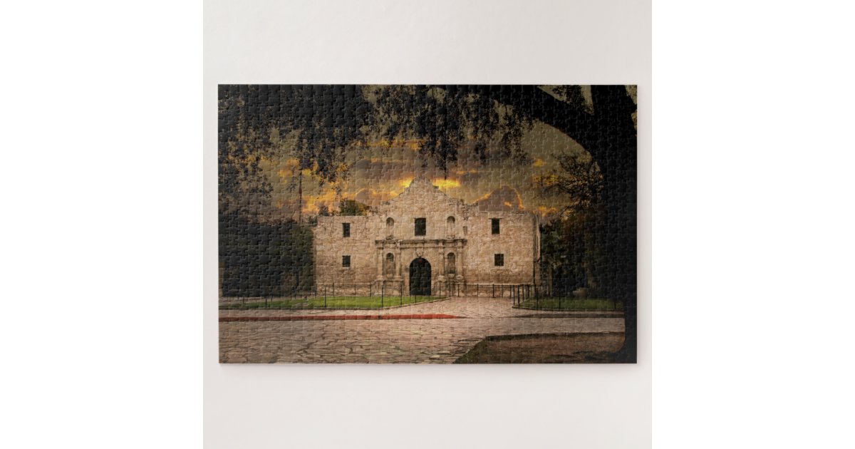 The Alamo Jigsaw Puzzle | Zazzle