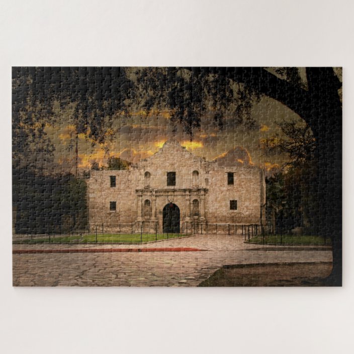 The Alamo Jigsaw Puzzle | Zazzle.com