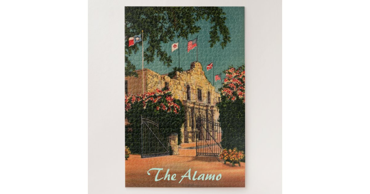 The Alamo Large Puzzle | Zazzle