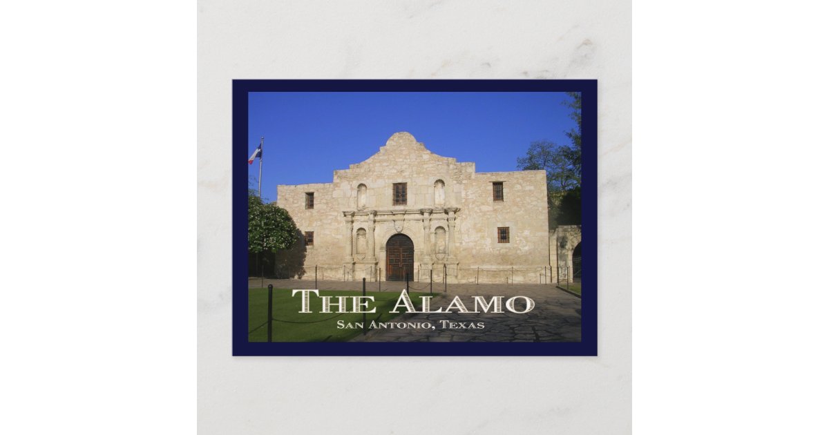 The Alamo, San Antonio, TX. Postcard | Zazzle