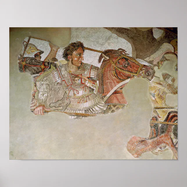 The Alexander Mosaic Poster | Zazzle