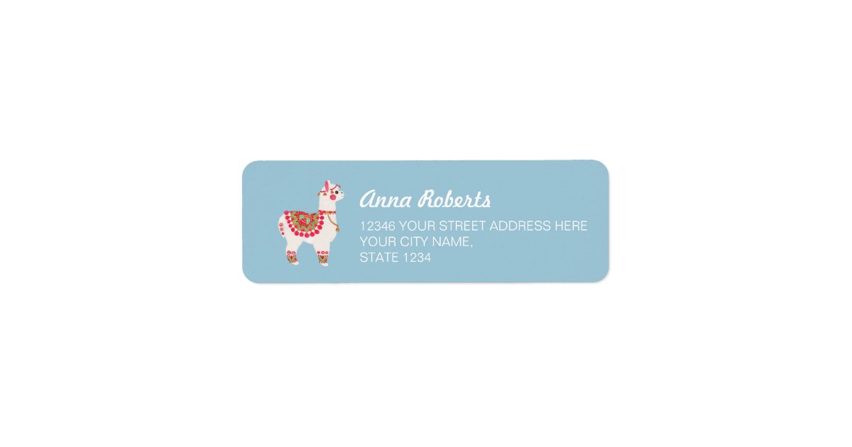 The Alpaca Label | Zazzle