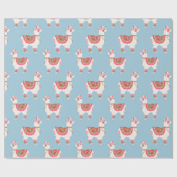 The Alpaca Wrapping Paper | Zazzle