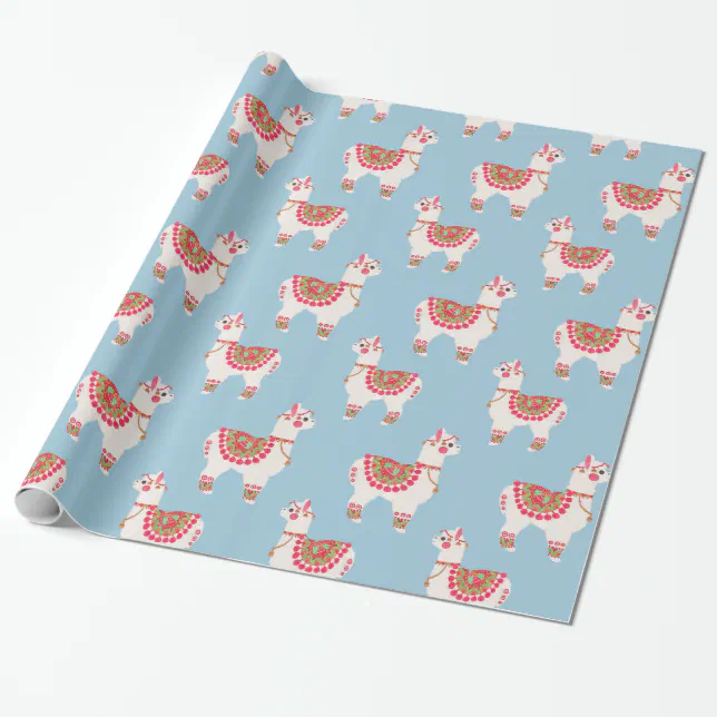 The Alpaca Wrapping Paper | Zazzle