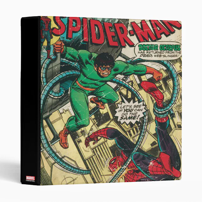 The Amazing Spider-Man Comic #157 3 Ring Binder | Zazzle