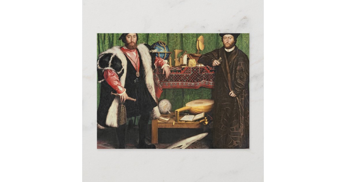 The Ambassadors, 1533 Postcard | Zazzle
