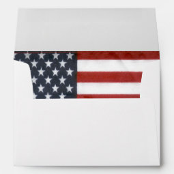 The American Flag Envelope | Zazzle