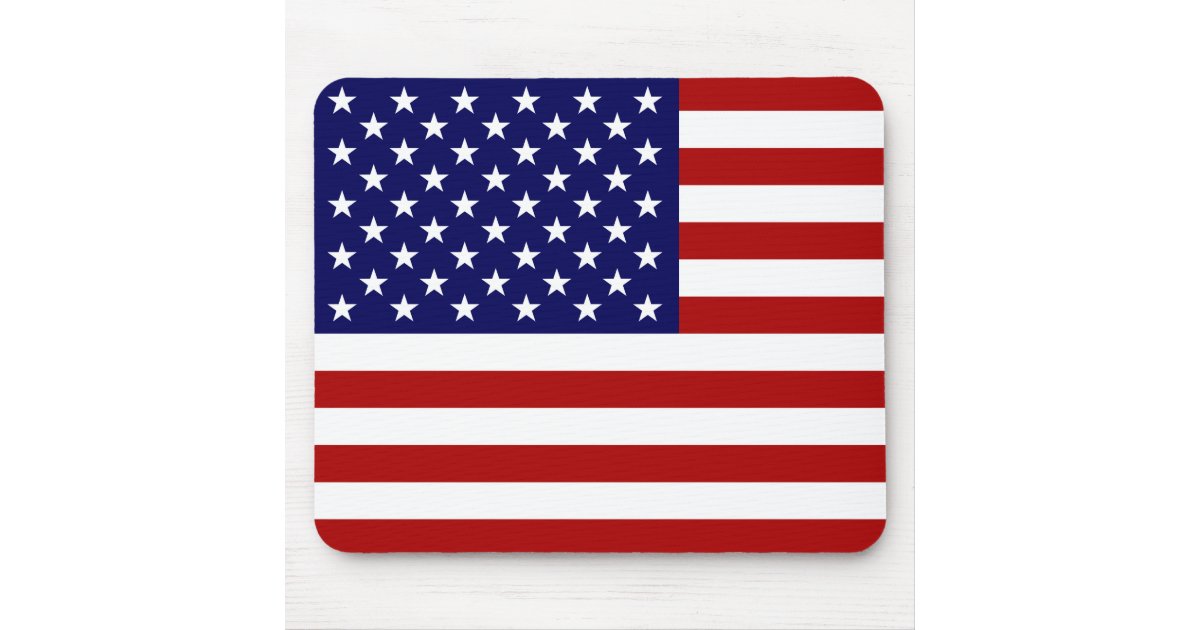 The American Flag Mouse Pad | Zazzle