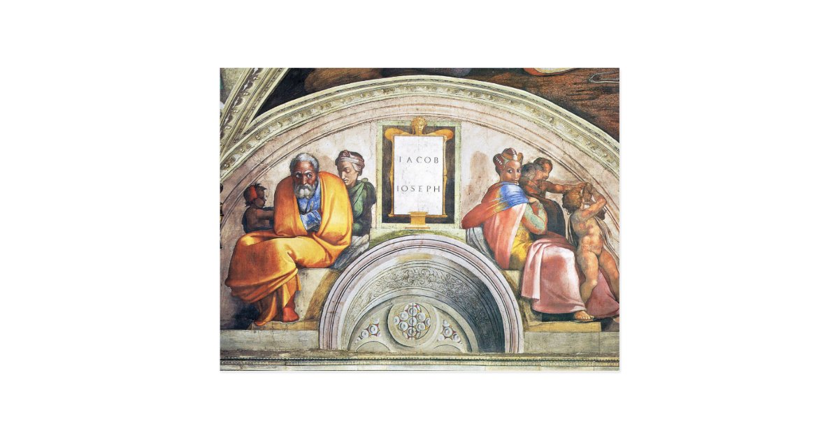The Ancestors of Christ: Jacob, Joseph, 1512 Postcard | Zazzle.com