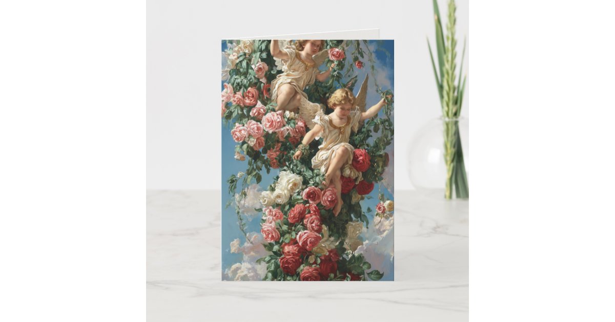 The Angel Collection By ArtDesignsByBlake.com Card | Zazzle