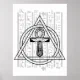 The Ankh - Egyptian Hieroglyphs Poster | Zazzle