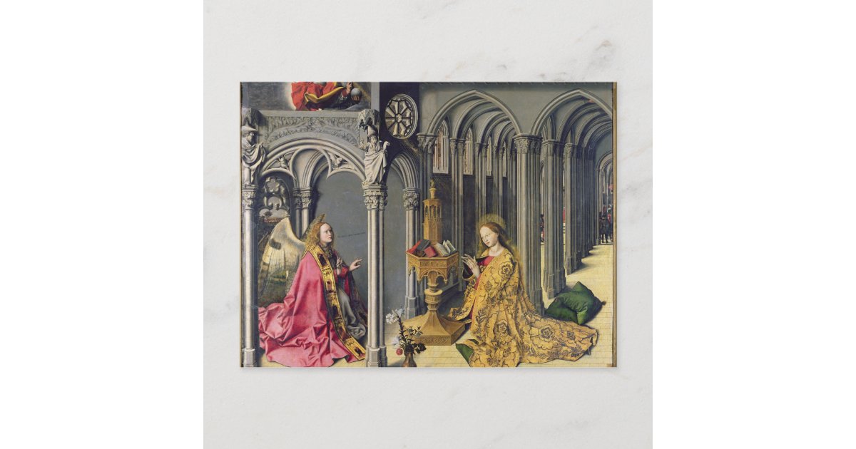 The Annunciation, c.1445 Postcard | Zazzle