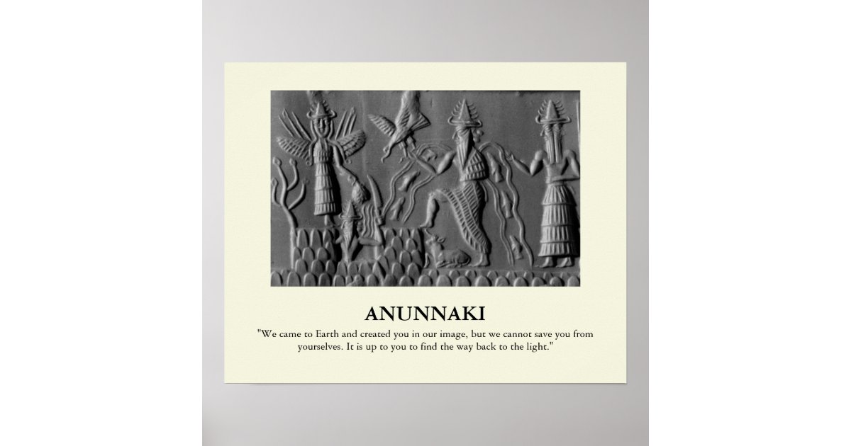 The Anunnaki 002 Poster | Zazzle